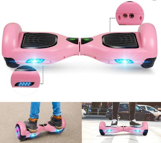 2 Wheel Hoverboard Smart Self Balancing Scooter 6.5 inches tyre withou ...