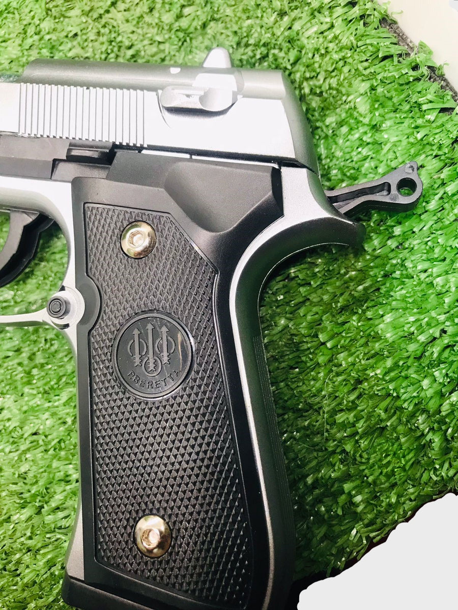 🔫 Silver Beretta Metal BB Toy Gun | Realistic Action & Fun for All Age ...