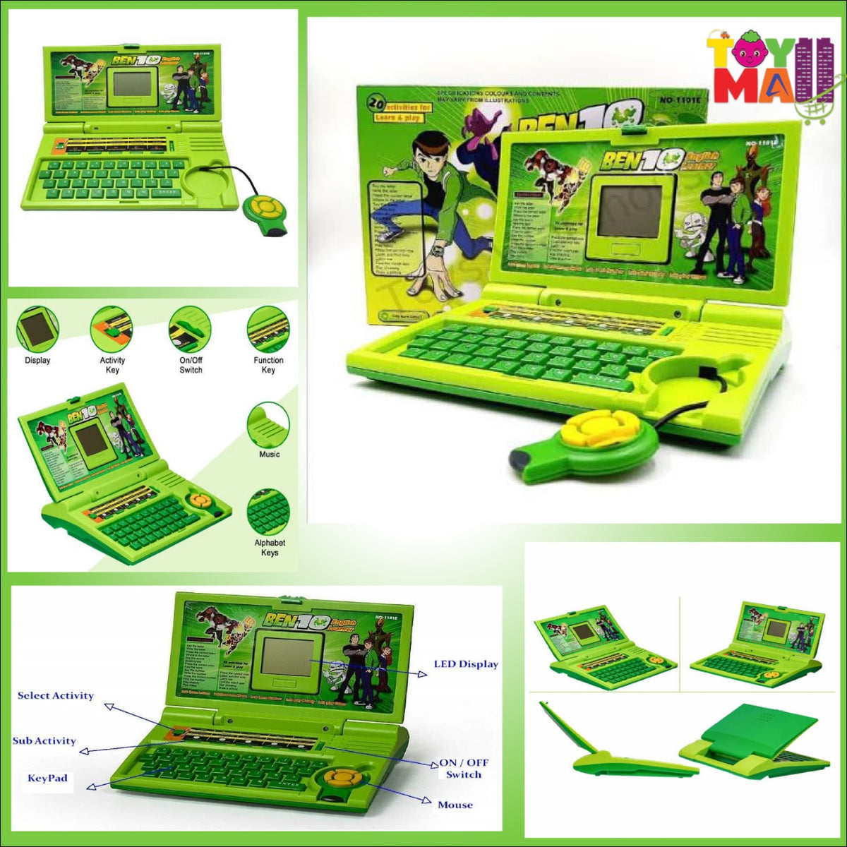 ENGLISH LEARNER LAPTOP FOR KIDS – Toymallpk